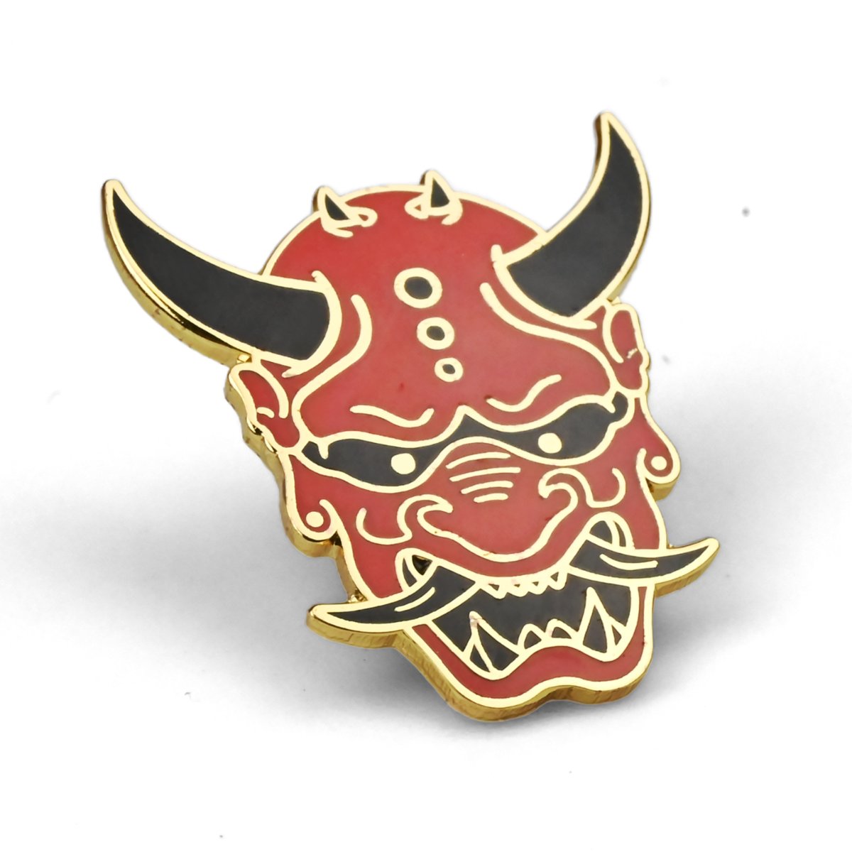 Hannya Demon | 5 cm | Metal | Przypinka | Japan - Inna marka | Moda ...