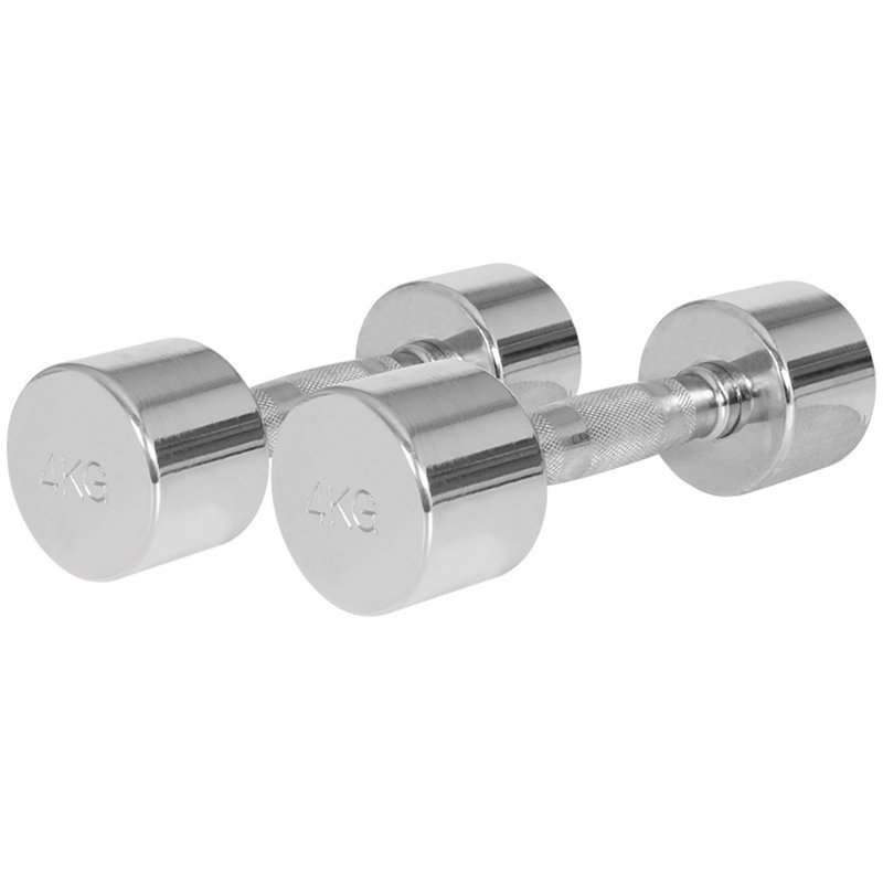 HANTLE 2x4KG ZESTAW HANTLI CHROMOWANYCH GORILLA - Gorilla Sports ...