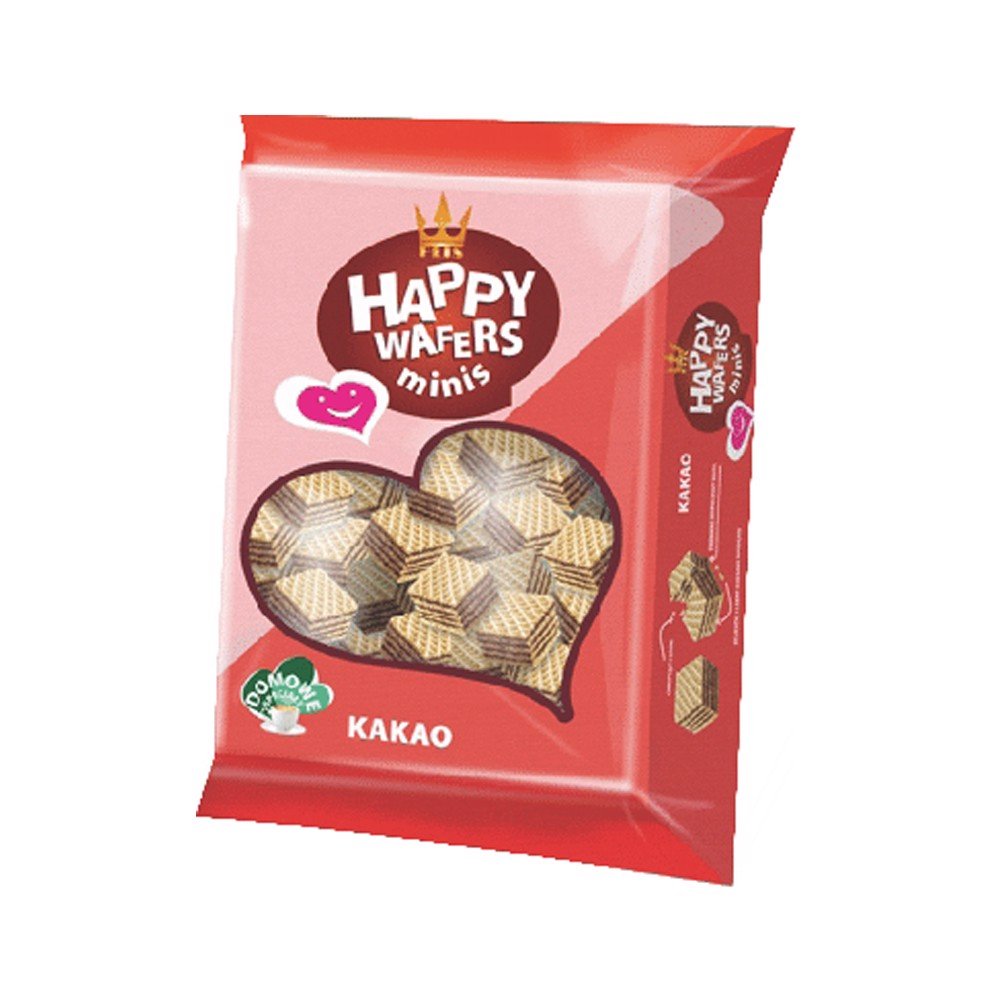 Happy Wafers Minis - Wafle Mini Kakao 560G - Inna marka | Sklep EMPIK.COM