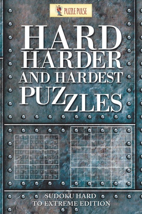 Hard, Harder and Hardest Puzzles - Puzzle Pulse | Książka w Empik