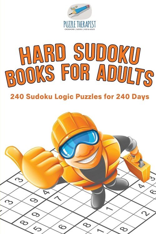 Hard Sudoku Books for Adults | 240 Sudoku Logic Puzzles for 240 Days ...