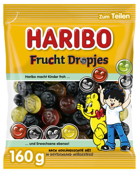 Haribo Frucht Dropjes 160 g - inna (Inny) | Sklep EMPIK.COM