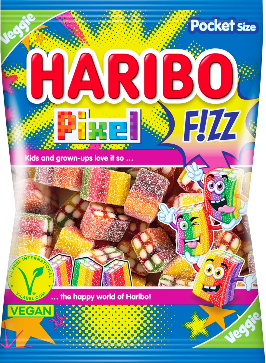 Haribo Rainbow Pixel Sauer Vegan 80g - Haribo | Sklep EMPIK.COM