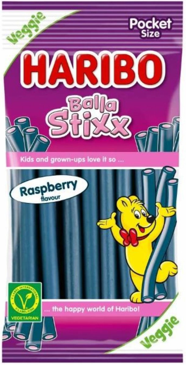 Haribo Żelki 80G Balla Stix Raspberry - Inna marka | Sklep EMPIK.COM