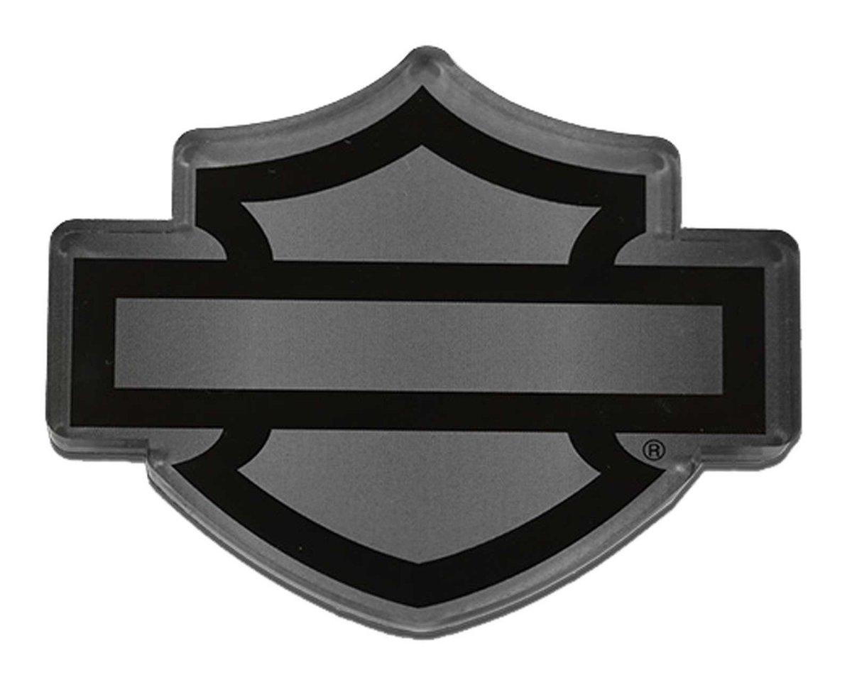 Harley-Davidson® magnet Dark Bar & Shield 3,5" x 2,75" – czarno-szary ...