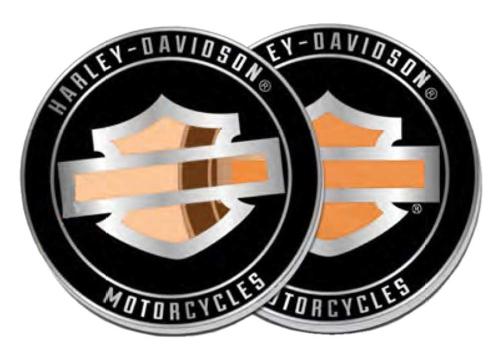Harley-Davidson® moneta Challenge Bar & Shield 1,75" – Stained Glass ...