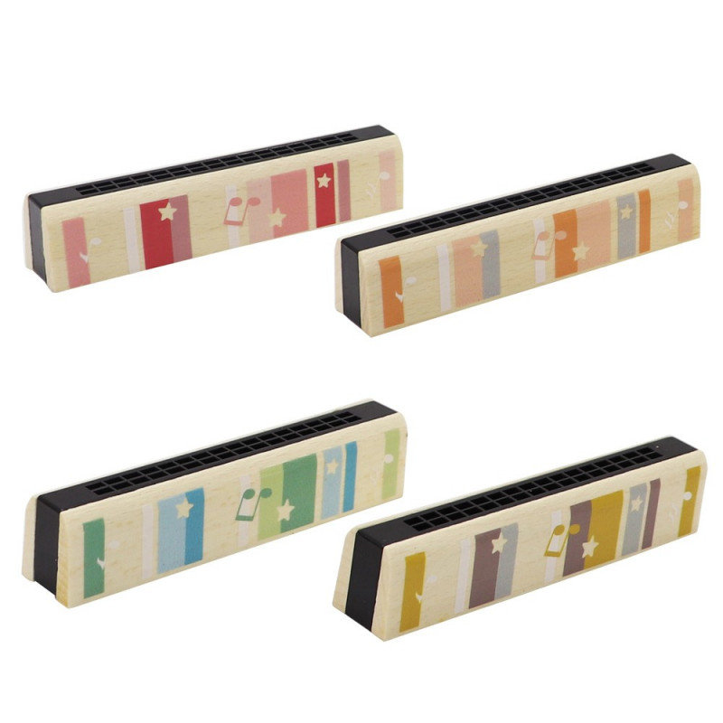 Harmonijka dla dzieci, drewniana, ASKATO - ASKATO | Sklep EMPIK.COM