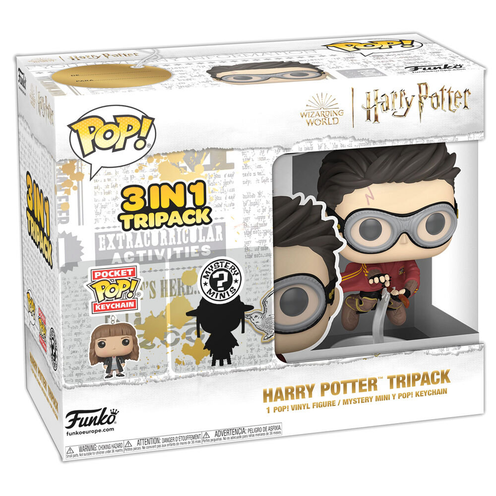 Harry Potter Funko Tripack: Figurki POP, Mini i Breloczek - Collectors ...