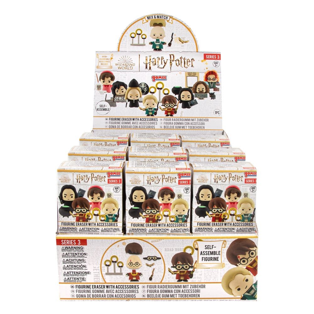 Harry Potter Gomee Mini Figures Gomes Wave 3 Mystery Display (24 ...