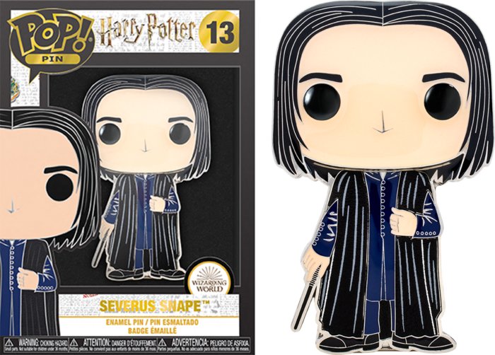 harry potter - pop large enamel pin n° 13 - serverus snape - Funko | Sklep EMPIK.COM