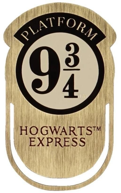 Harry Potter Zakładka metalowa Peron 9 i 3/4 - Inna marka | Sklep EMPIK.COM