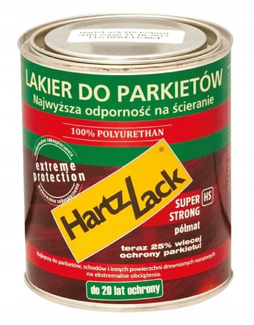 HARTZ LACK - lakier do parkietów POŁYSK 0.75L SUPER STRONG - HartzLack ...