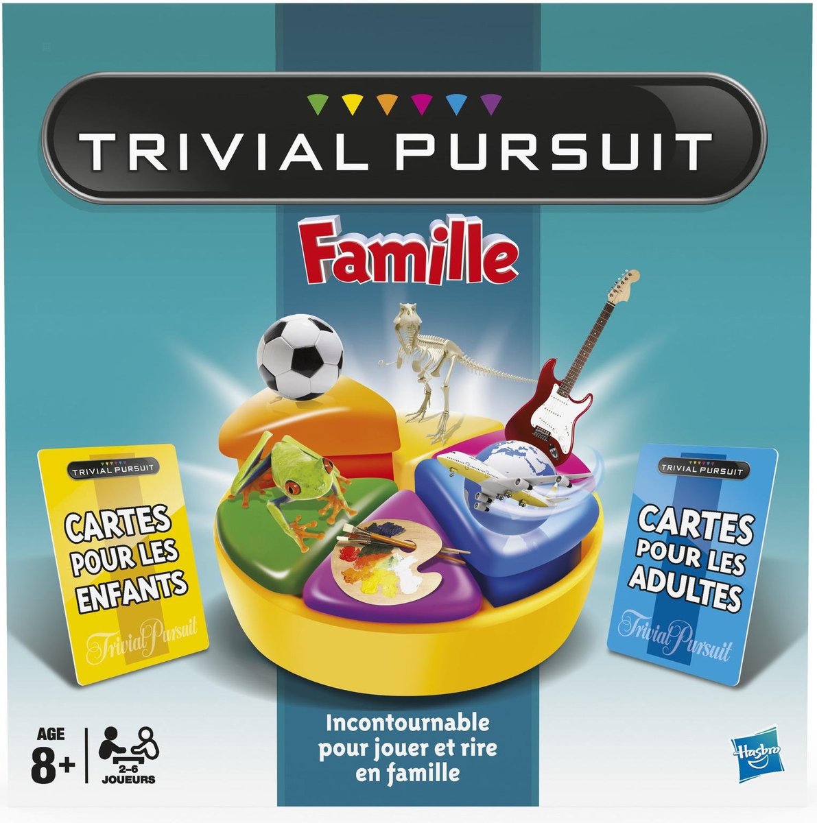 Hasbro 730135960 Trivial Pursuit rodzinna gra planszowa - Hasbro ...