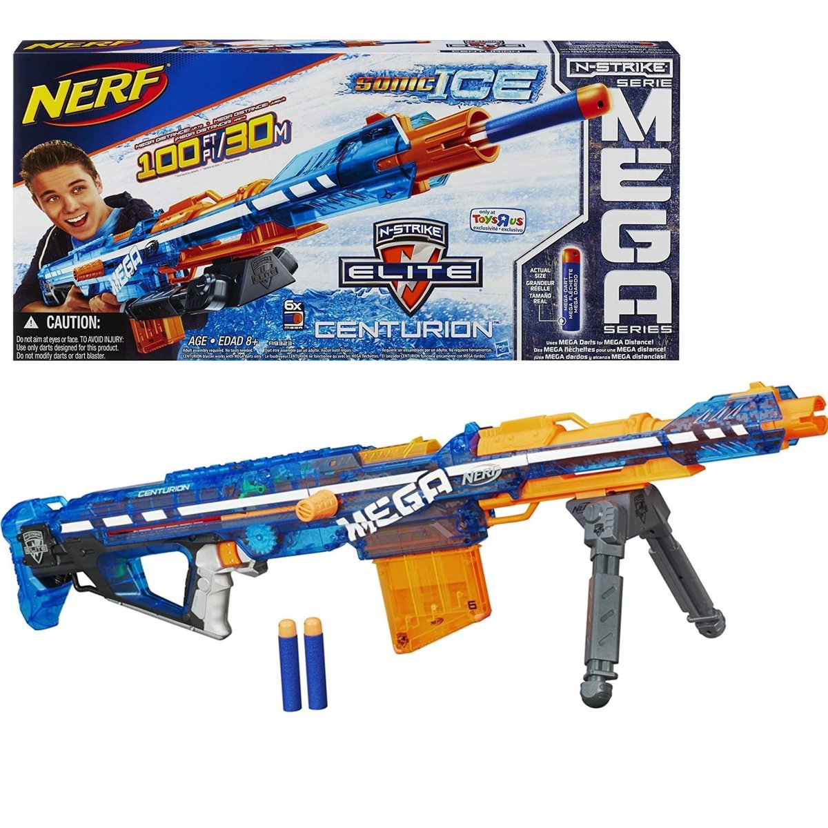 Hasbro B0578 Wyrzutnia Nerf N-Strike Elite Mega Centurion - Hasbro | Sklep EMPIK.COM