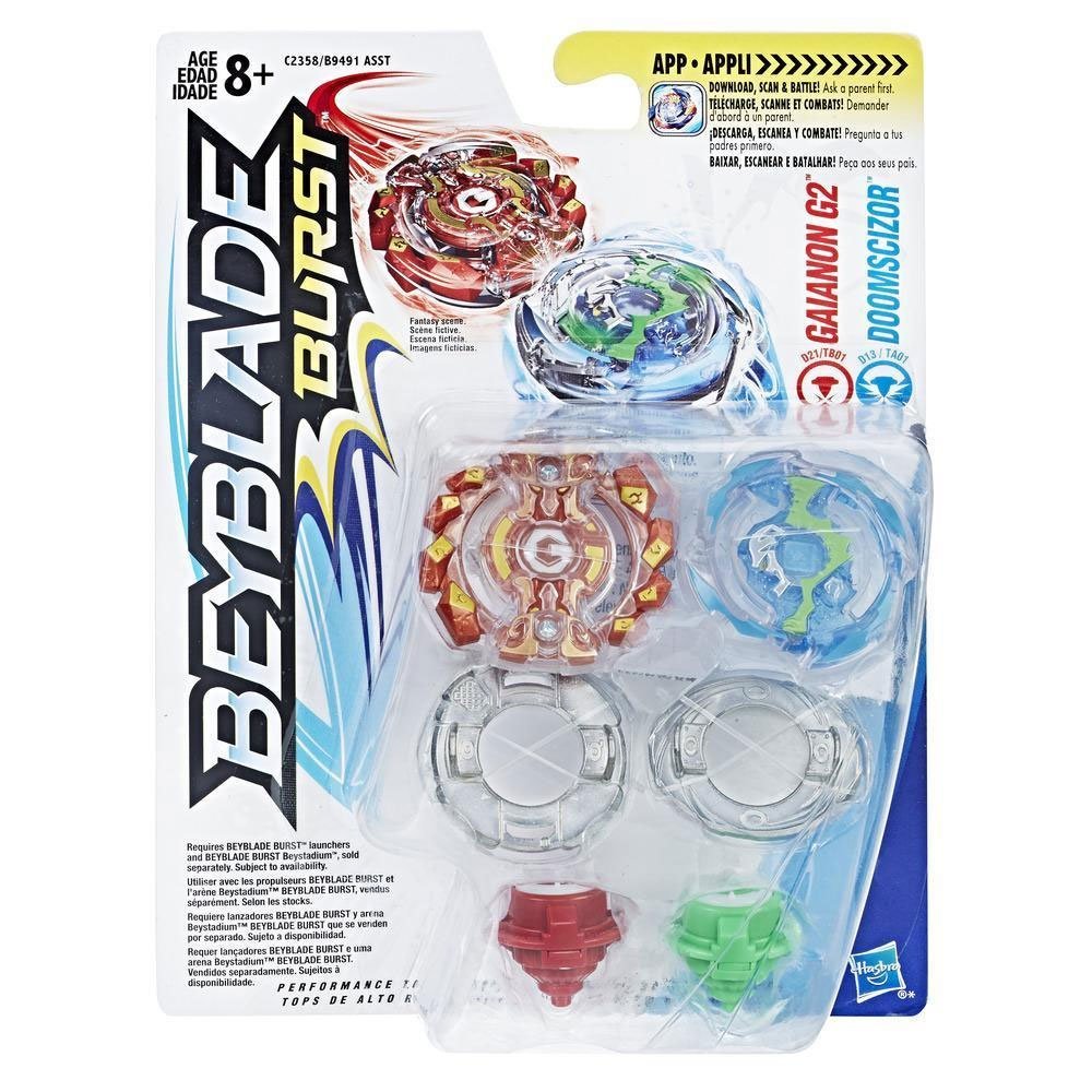 Hasbro BEY Blade C2358EL2 Burst Evolution Gainon G2 i Doomscizor Zestaw ...