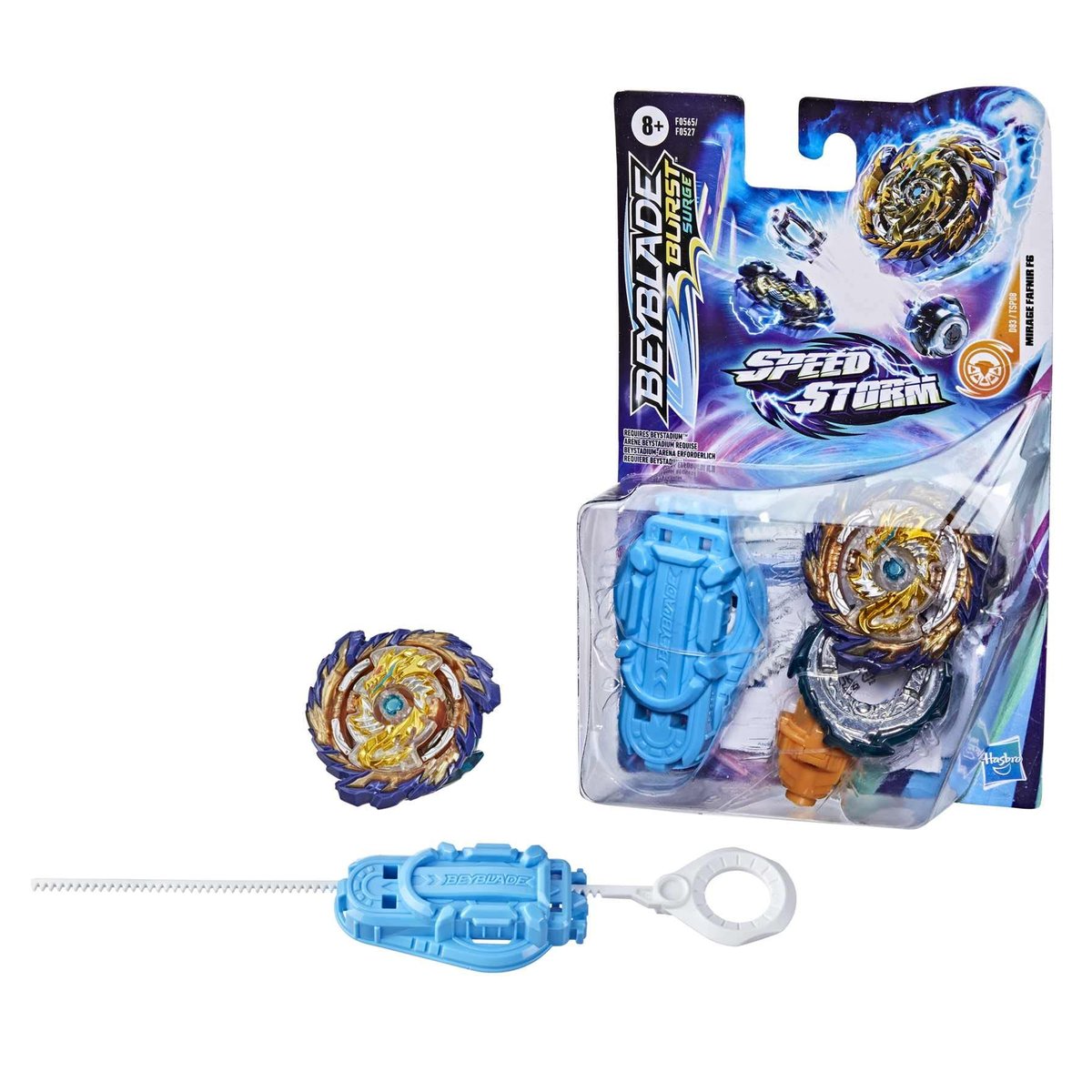 Hasbro Beyblade Burst Surge Speedstorm Mirage Fafnir F6 Spinning Top ...