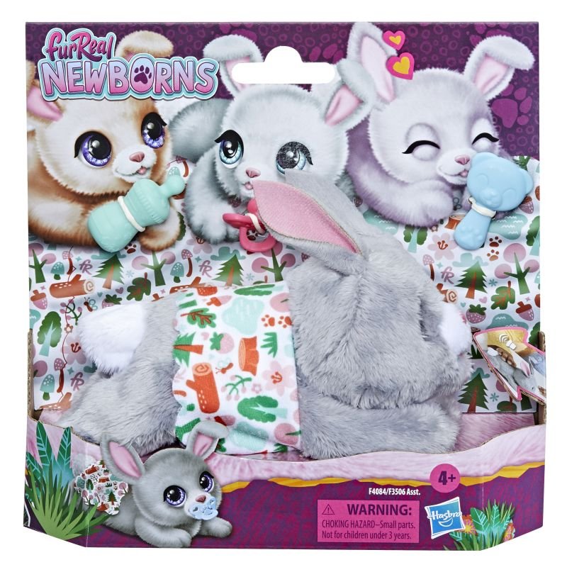 Hasbro, Furreal Friends, Małe zwierzątka, Zajączek - Furreal Friends ...