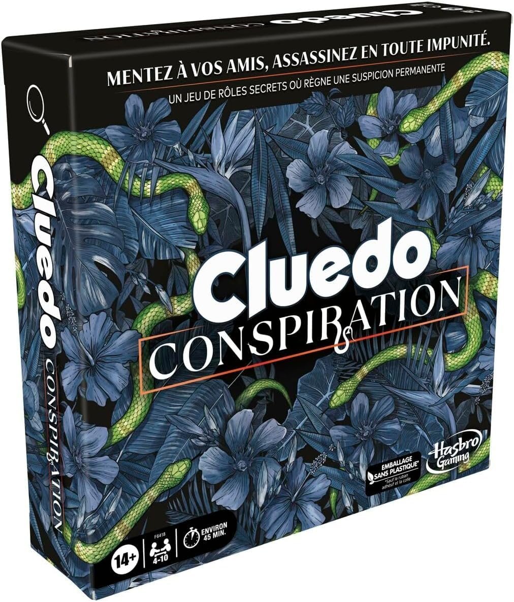 Hasbro Gaming Cluedo Conspiration, Gra planszowa dla nastolatków i ...