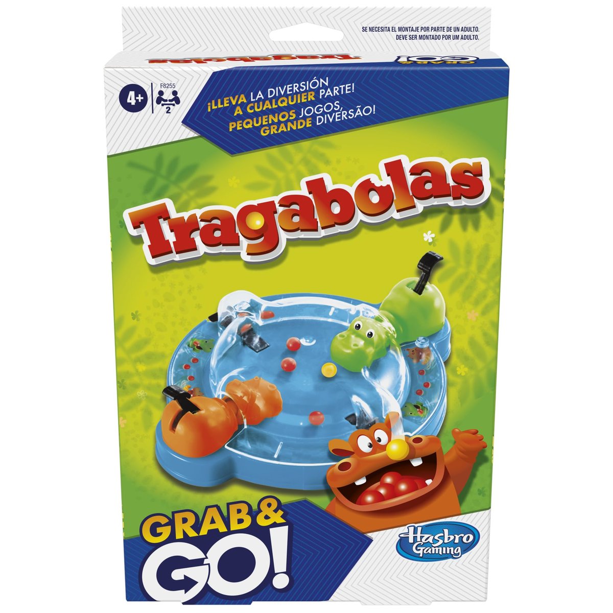 Hasbro Gaming Grab and Go Tragaboles Gry rodzinne Podróże Zabawki ...