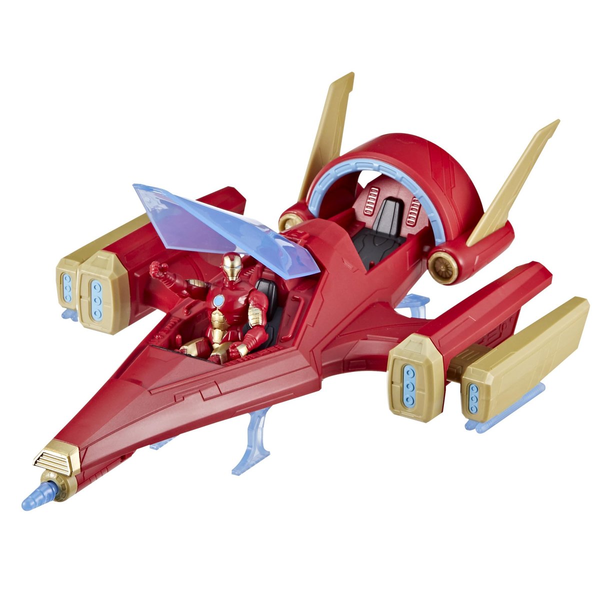 Hasbro Marvel Avengers Epic Hero Series Iron Man Repulsor Blast Battle ...