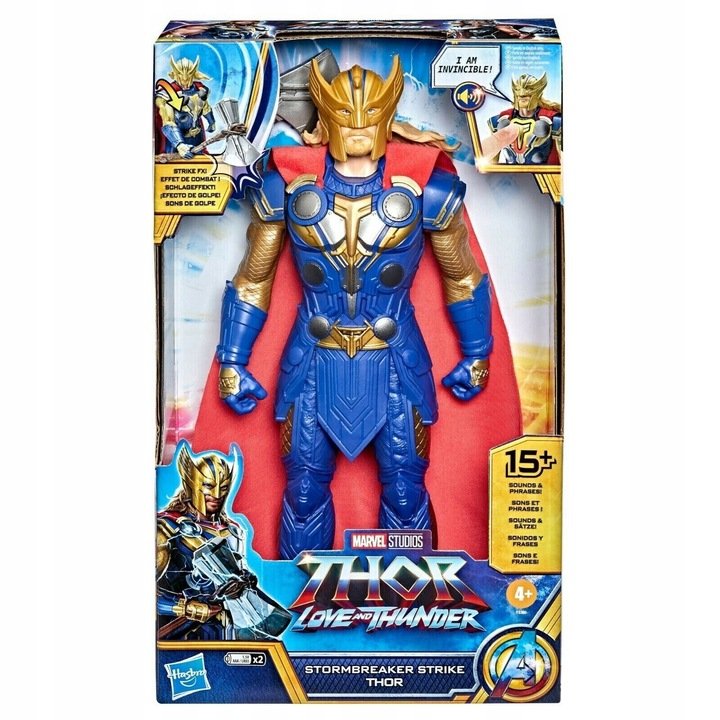 HASBRO MARVEL FIGURKA THOR 30 CM DŹWIĘK F3360 - Hasbro | Sklep EMPIK.COM