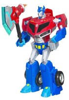 Hasbro Transformers Animated Supreme - Roll Out Command Optimus Prime ...