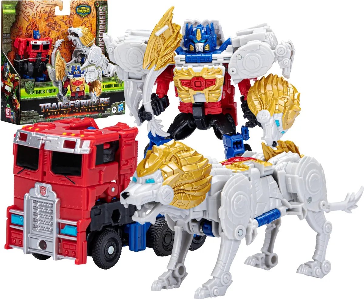 Hasbro Transformers Przebudzenie Bestii Optimus Prime i Lionblade F4622 ...