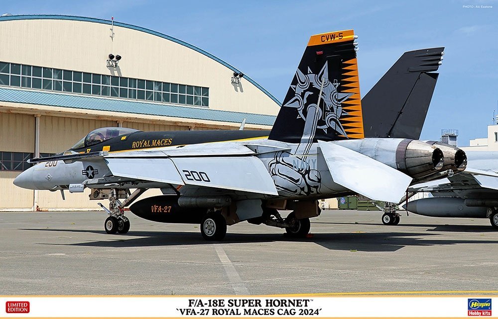 Hasegawa 07537 F/A-18E Super Hornet 'Vfa-27 Royal Maces Cag 2024' 1/48 - HASEGAWA | Sklep EMPIK.COM