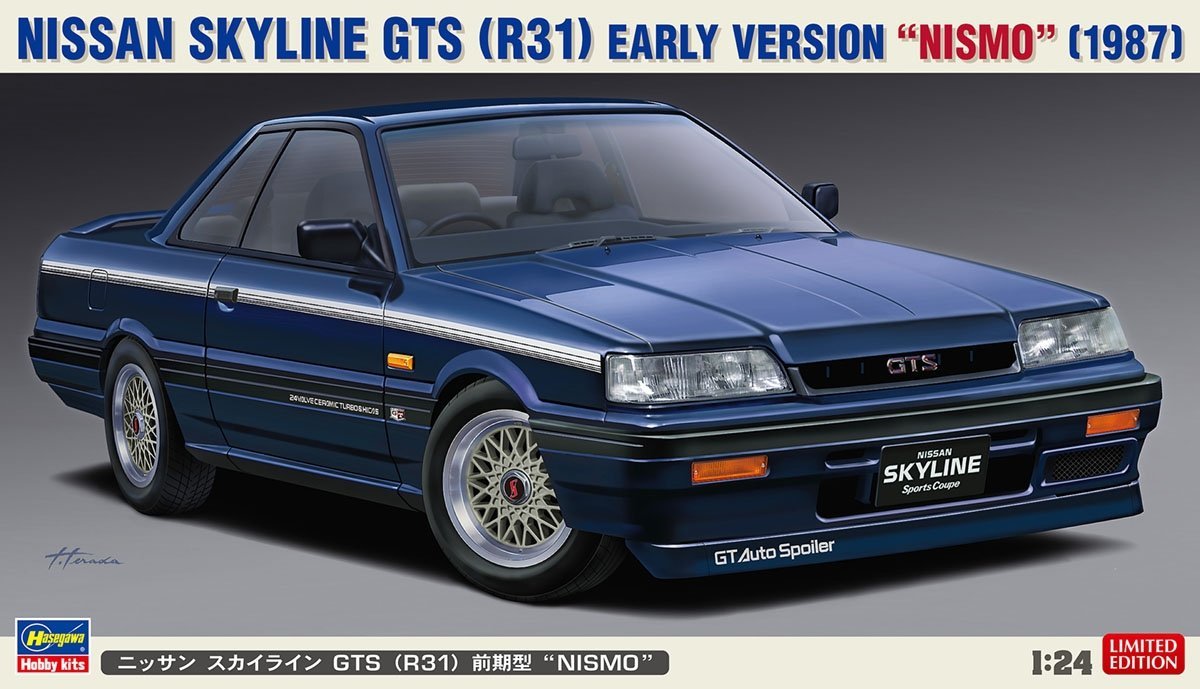 Hasegawa 20378 Nissan Skyline GTS (R31) Early Ver. 1/24 - Inna marka ...