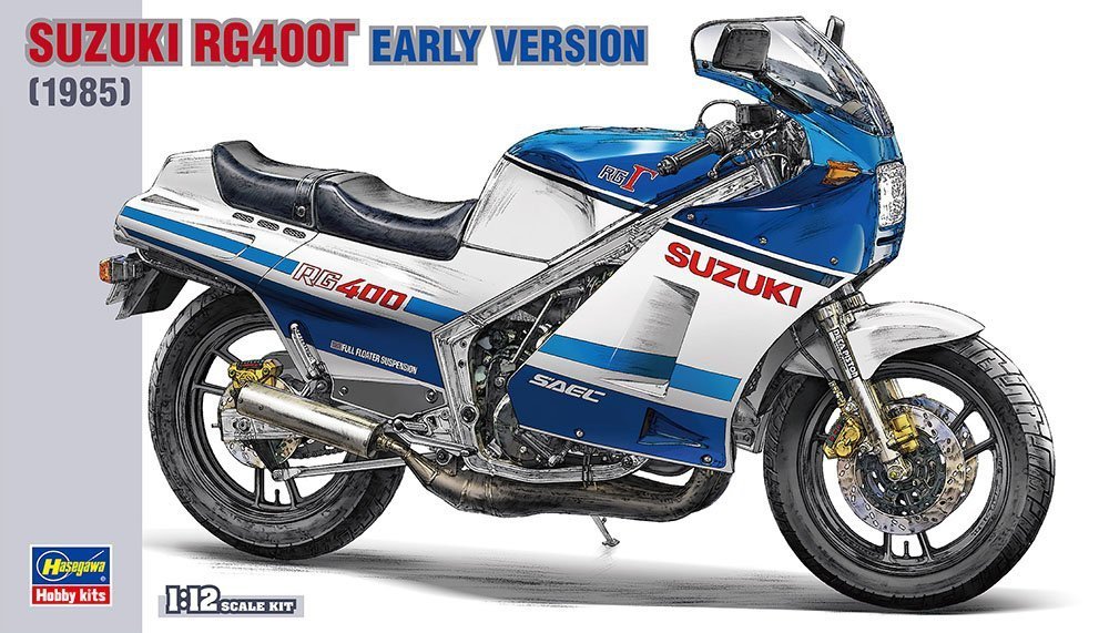 Hasegawa 21509-BK9 Suzuki RG400 Early Version (1985) 1/12 - Inna marka | Sklep EMPIK.COM