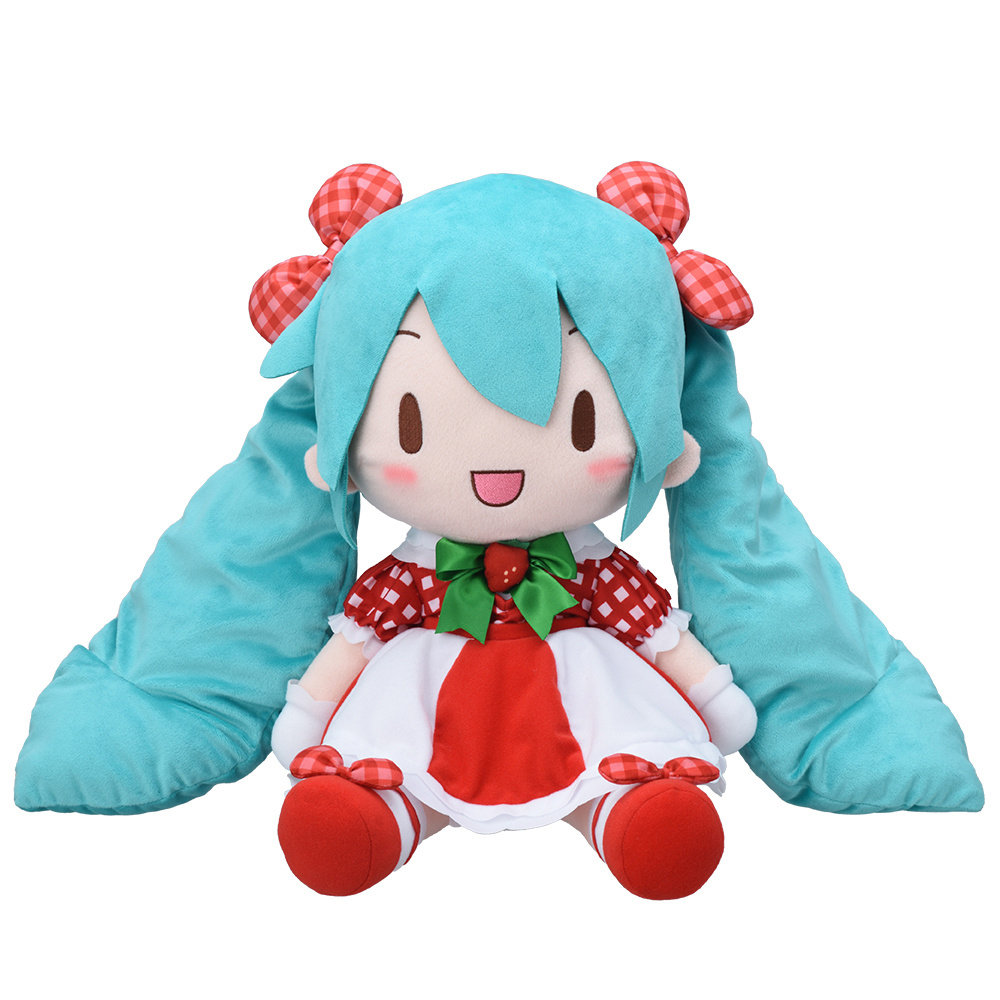 Hatsune Miku x Love and Berry: Dress Up and Dance! Fuwapuchi Plush Toy ...