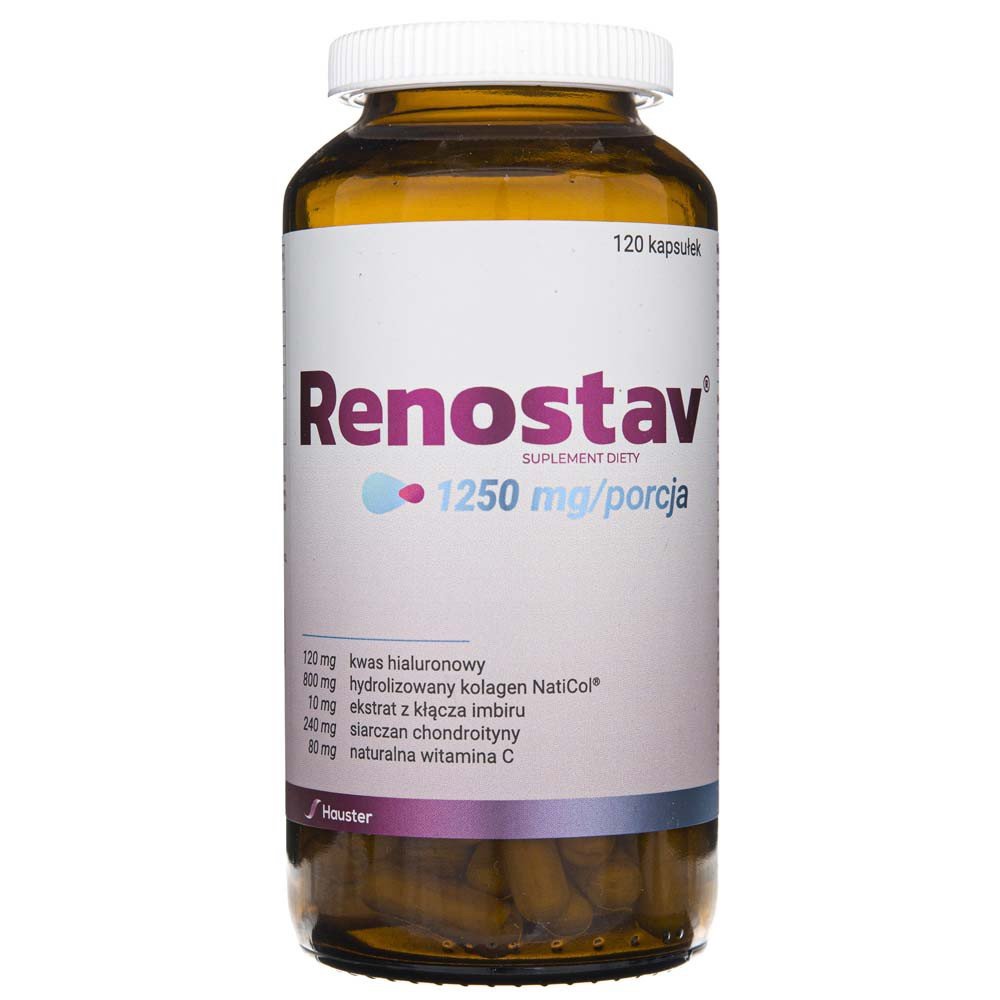 Hauster Renostav 1250 mg - Suplement diety, 120 kaps. | Sklep EMPIK.COM