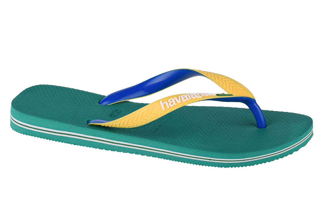 Havaianas, Męskie japonki, Brasil Mix 4123206,2078, Zielony, rozmiar 43 ...