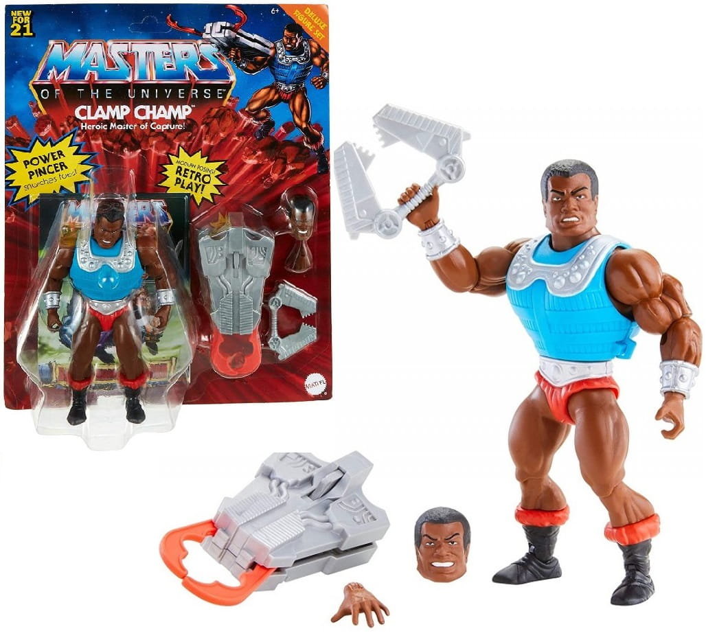 HE-MAN Figurka Clamp Champ 14 cm, GVL79 - Mattel | Sklep EMPIK.COM