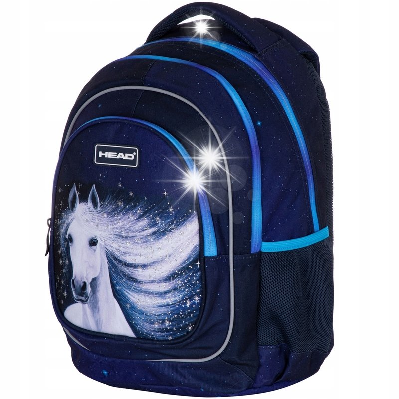 HEAD PLECAK TORNISTER SZKOLNY DLA DZIEWCZYNKI Z KONIEM JEDNOROŻEC KLASA 1 3 - inna (Inny ...