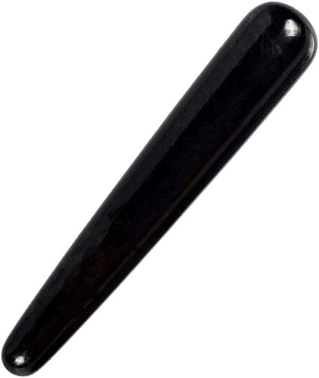 Healifty Obsidian Massage Stick Trigger Point Acupuncture Stick Guasha ...