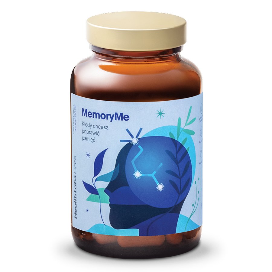 Health Labs Care 4Mind MemoryMe Suplement diety, 60 kaps. wsparcie ...