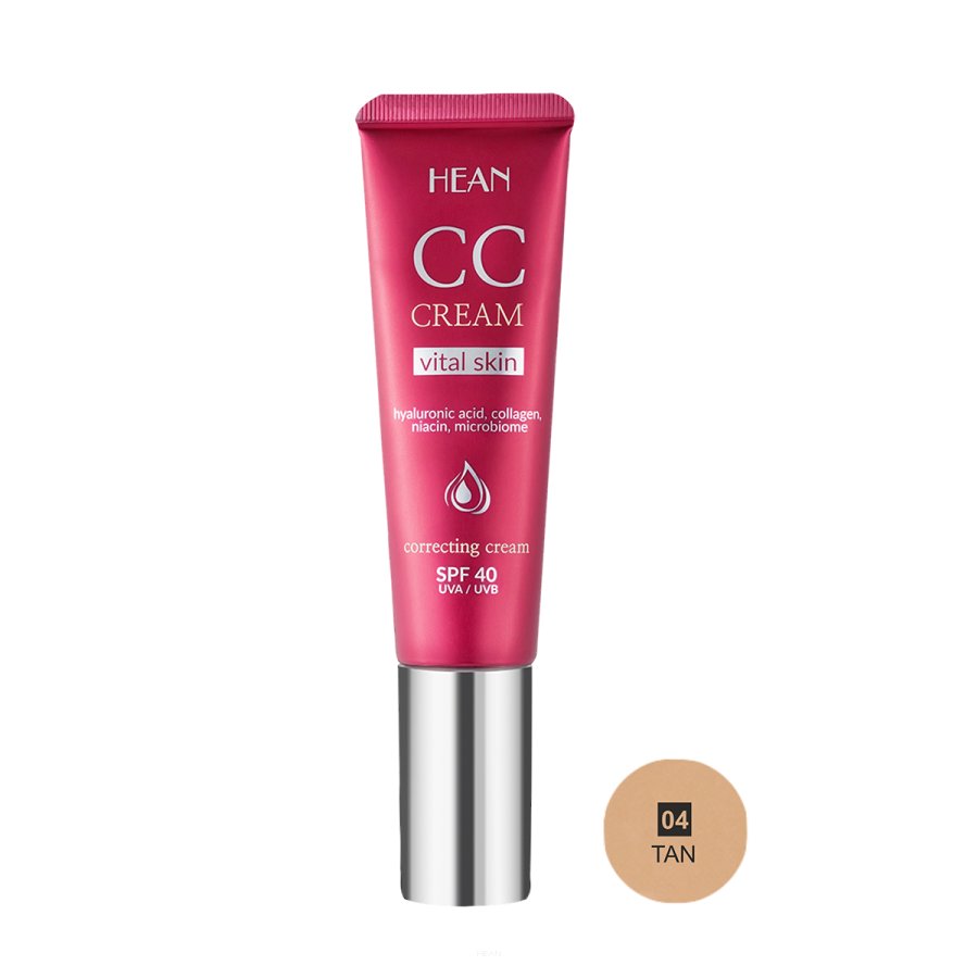 HEAN Krem CC Vital Skin 04 Tan SPF40 | Sklep EMPIK.COM