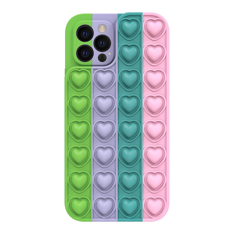 Heart Pop It Case do Iphone XR kolor 5 - Inna marka | Sklep EMPIK.COM