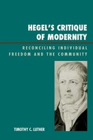 Hegel's Critique of Modernity - Luther Timothy C. | Książka w Empik