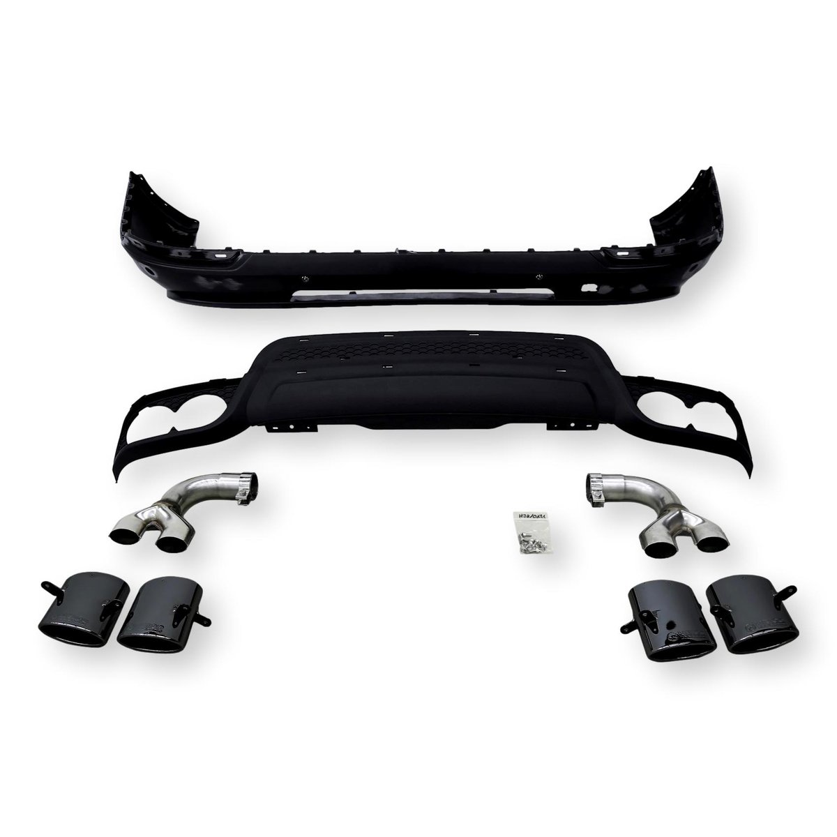 HEICO Volvo XC90 2024–2025 bodykit z dyfuzorem + końcówki wydechu T8 ...