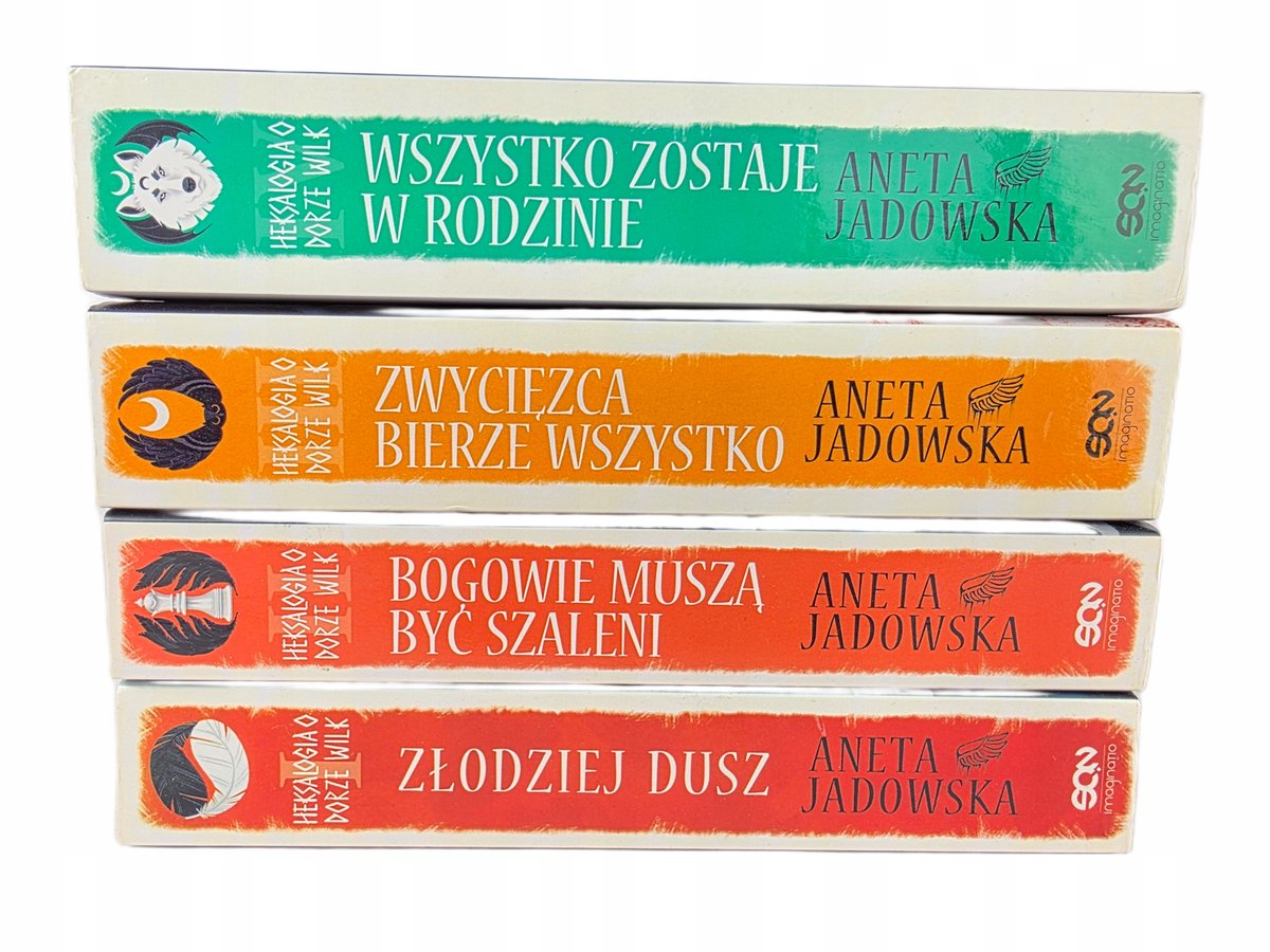 Heksalogia o Dorze Wilk 1-4 Zestaw Książek - Jadowska Aneta | Książka w ...