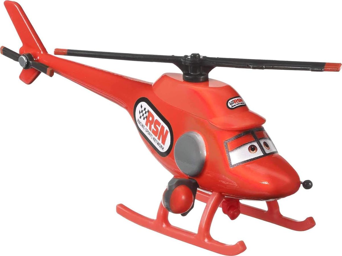 Helikopter Kathy metalowy zabawka licencyjna z bajki Auta dla dzieci 3 ...