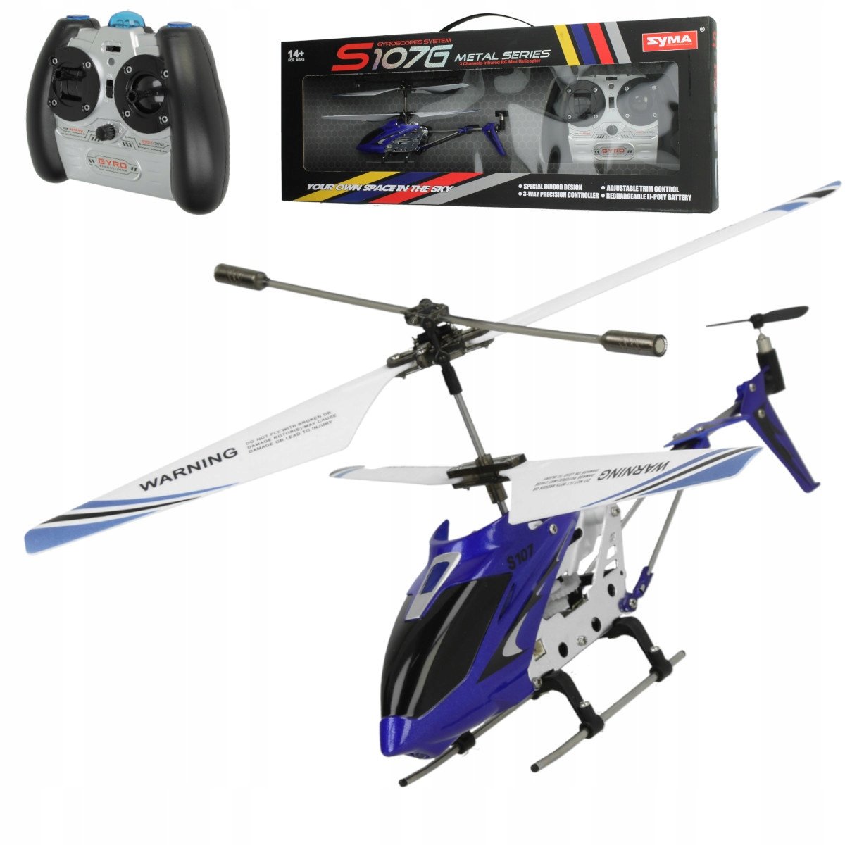 Helikopter Śmigłowiec Rc Na Pilota Zdalnie Sterowany Samolot Zabawka ...