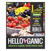 Hello Ganic, One A Day Vegetable Mask, Maseczka Do Twarzy, 1 Szt ...