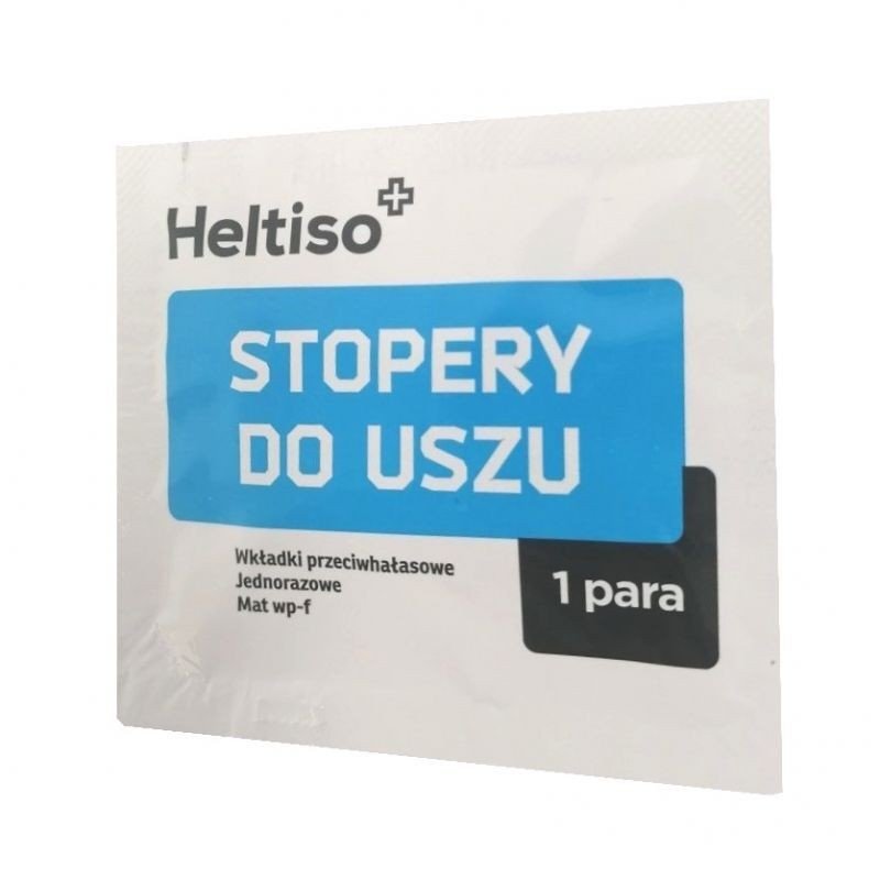 HELTISO Stopery plastyczne do uszu, 1 para | Sklep EMPIK.COM