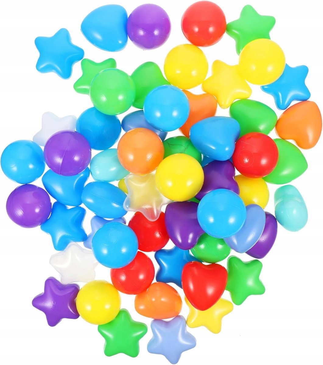 Hemoton kolorowe piłki plastikowe do basenu 100 szt a4 - Inna marka ...