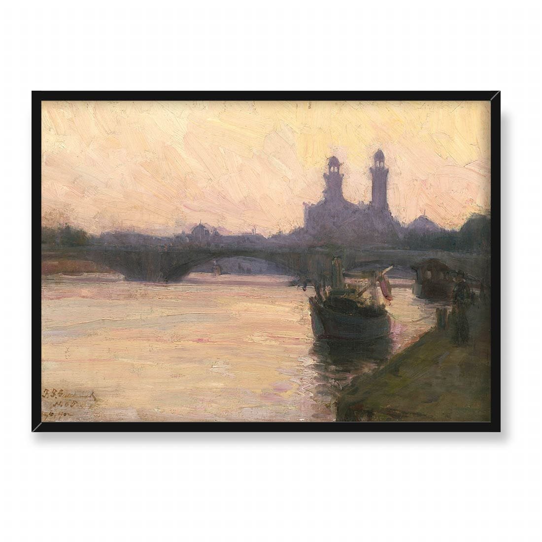 Henry Ossawa Tanner Sekwana 70×50 - ANTYKWARIAT "CZUŁA JEST NOC" JAKUB ...