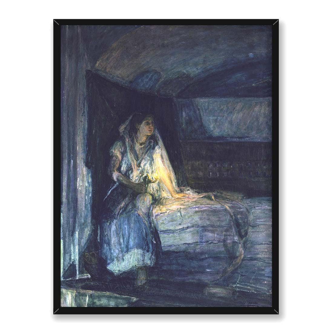 Henry Ossawa Tanner Święta Maria 30×40 - ANTYKWARIAT "CZUŁA JEST NOC ...