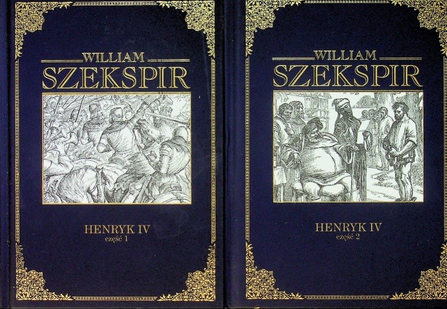 Henryk IV Część 1 i 2 - Szekspir William | Książka w Empik